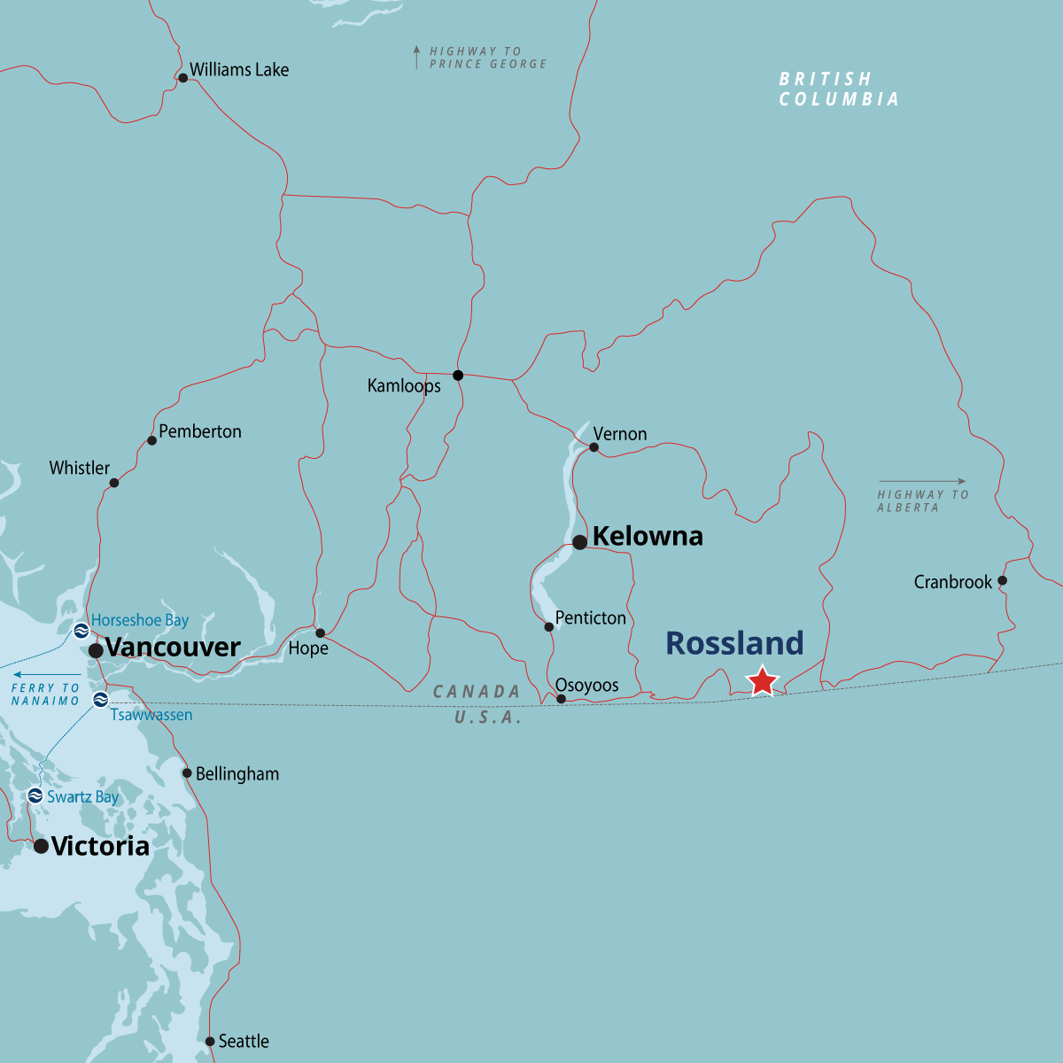 Rossland - Rossland | BC Ferries Vacations