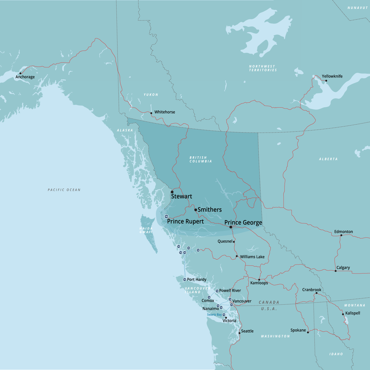 Northern British Columbia | BC Ferries