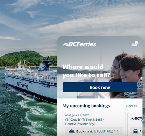BC Ferries App | BC Ferries