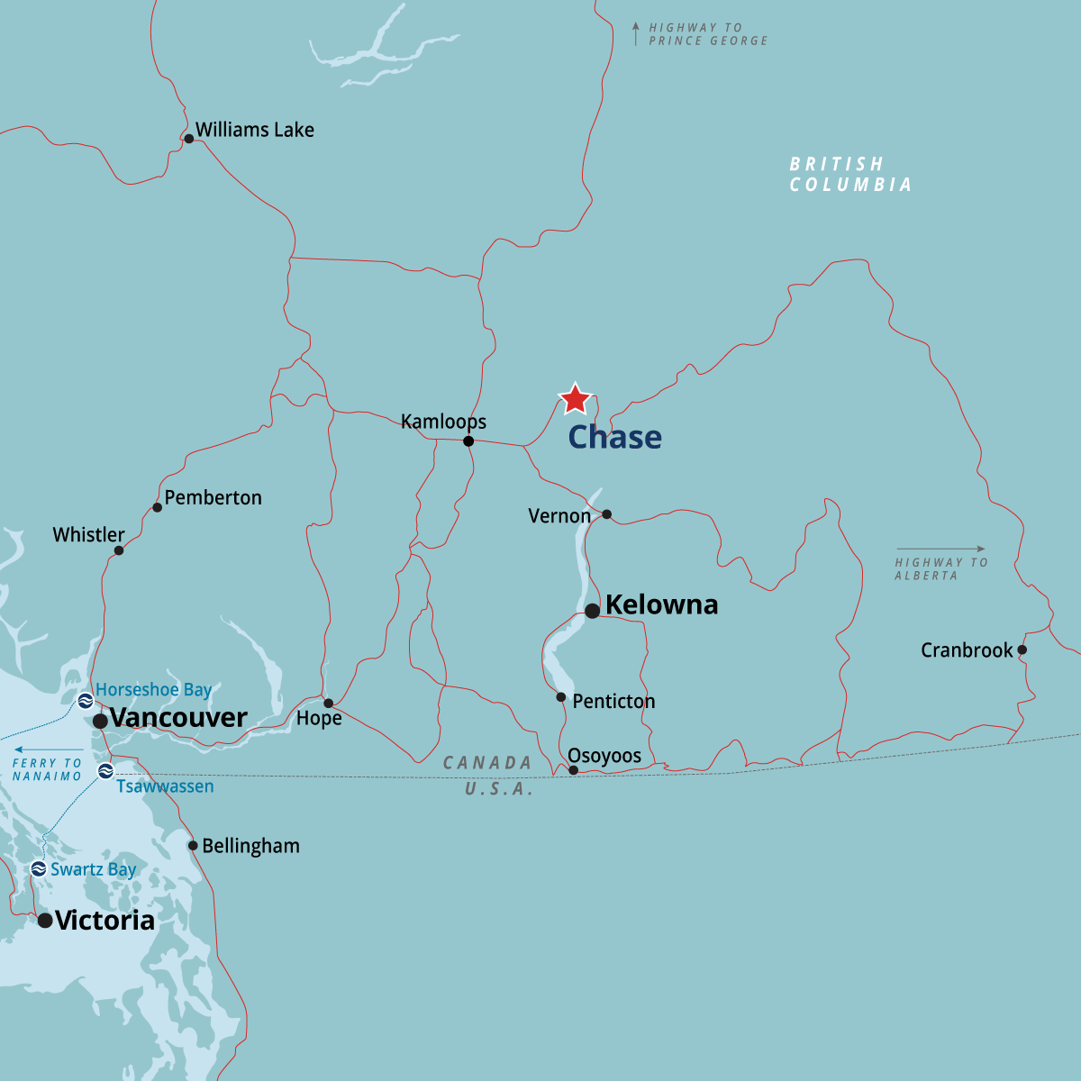 Chase - Chase | BC Ferries Vacations