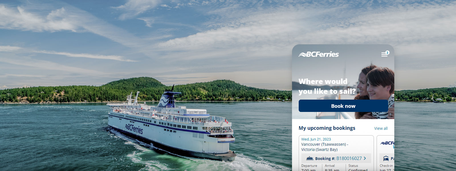 BC Ferries App | BC Ferries