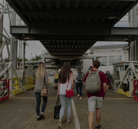 Foot Passengers Check in & Boarding Information | BC Ferries